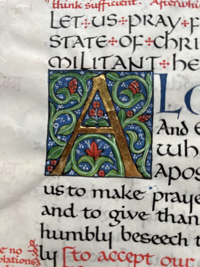 Calligraphy and lettering | Patricia Lovett MBE