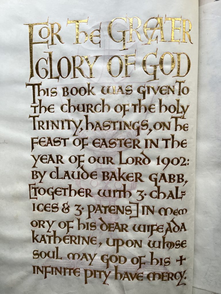 Calligraphy techniques | Patricia Lovett MBE